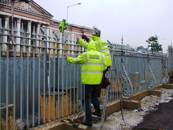 Clerk Engineering - suppliers and installers of fencing and gates